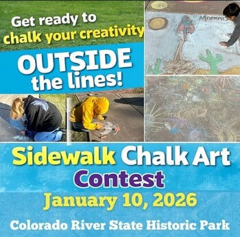 Sidewalk Chalk Art Contest - Yuma Crossing National Heritage Area