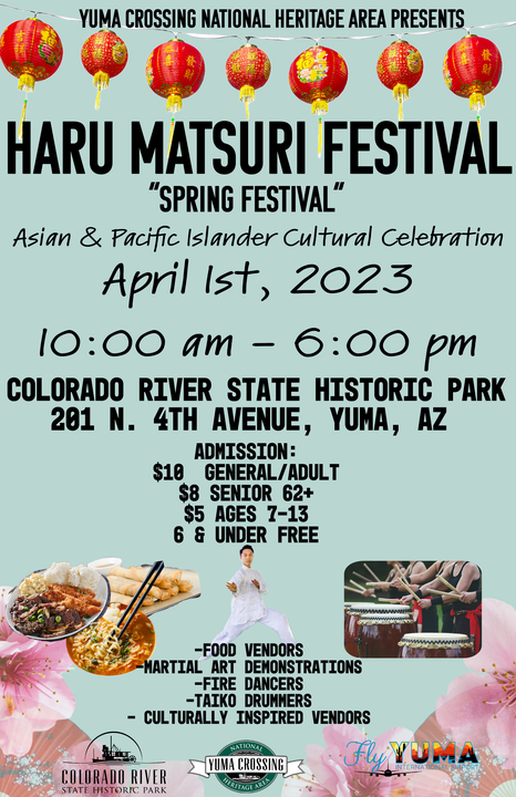 YCNHA Hosts 1st Haru Matsuri Festival - Yuma Crossing National Heritage ...
