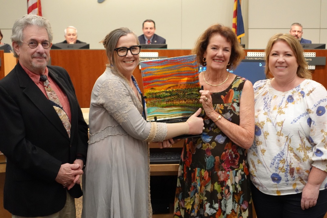 Tina Clark Awarded Keystone Award - Yuma Crossing National Heritage Area